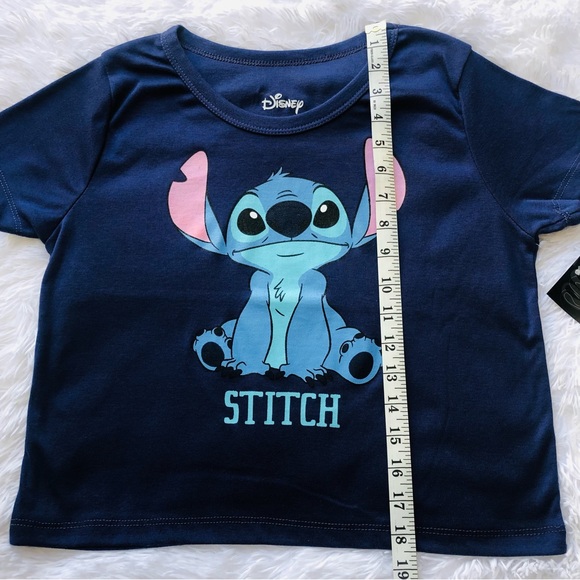 Disney | Tops | Disney Stitch Crop Top Size Xl | Poshmark